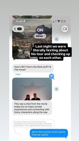 Produtor mostra conversa que teve com Oliver Tree um dia antes da morte ...